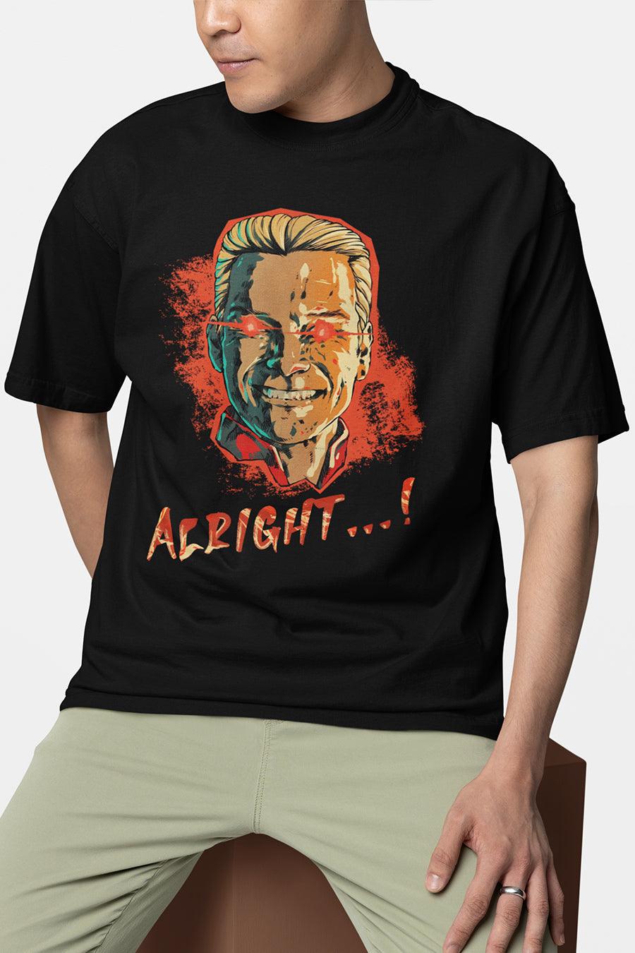 Manmaker's Homelander Oversized T-shirt | The Boys Merch | Manmaker