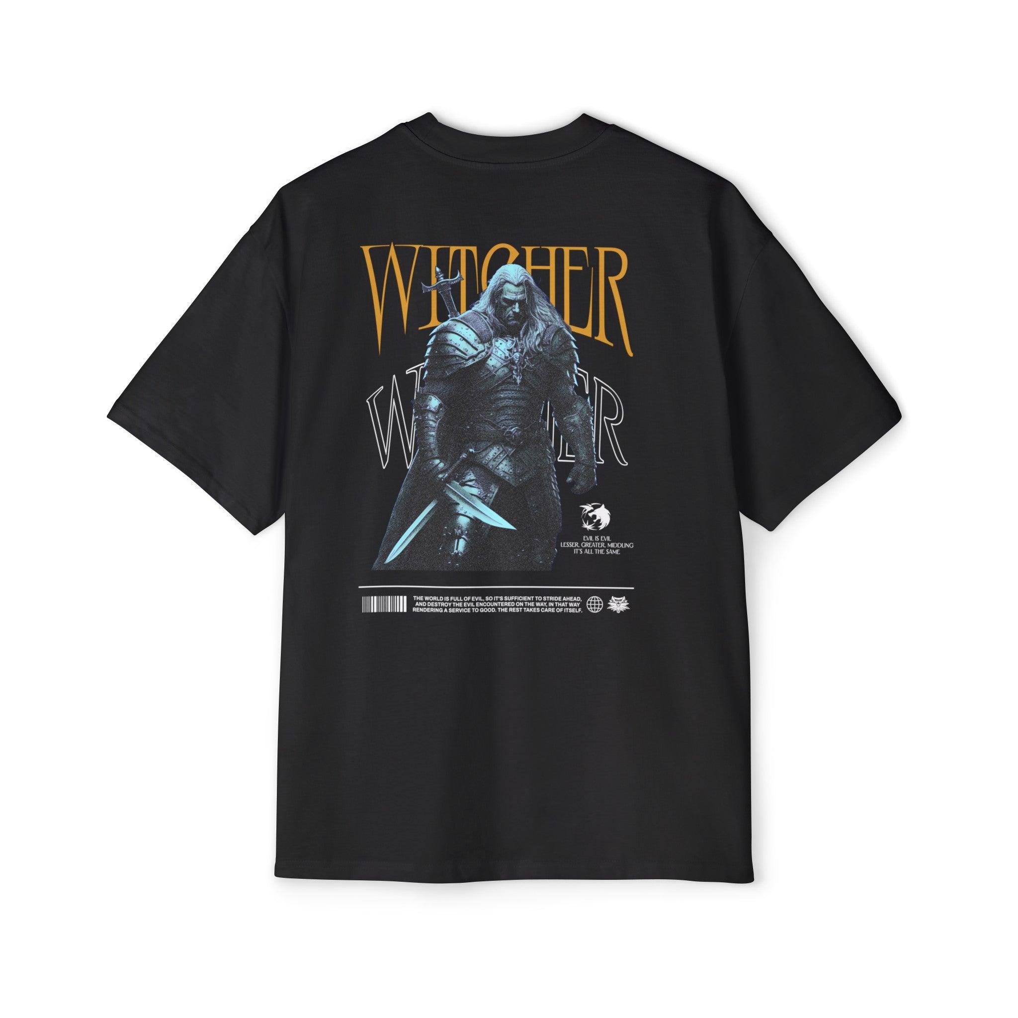 Witcher Oversized T-shirt | Geralt of Rivia T-shirt | Printed T-shirt